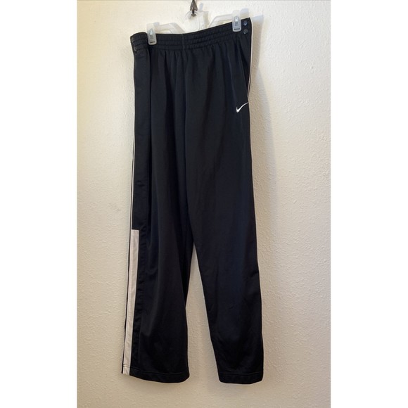 Nike | Pants | Vintage Nike Mens Breakaway Basketball Track Pants Black ...